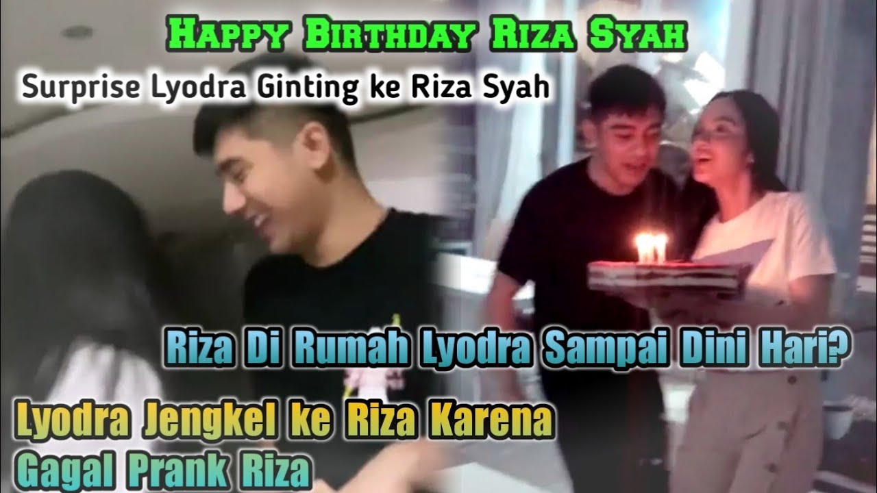 Happy Birthday Riza Syah | Surprise Khusus Lyodra ke Riza Syah - Riza ...
