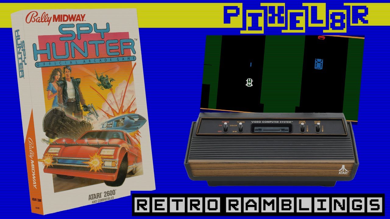 Spy Hunter Atari 2600 Retro Ramblings Review Play through Gaming, a ...