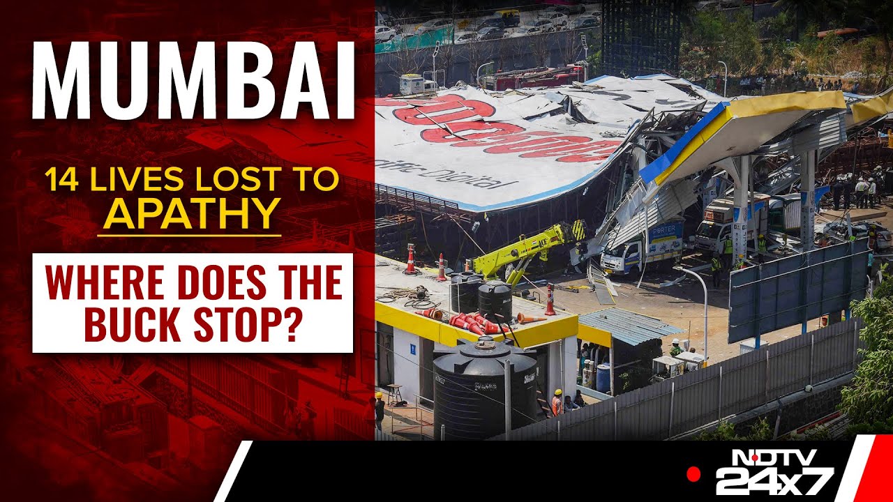 Mumbai Storm News | Blame Game Over Mumbai Billboard Collapse, Day ...