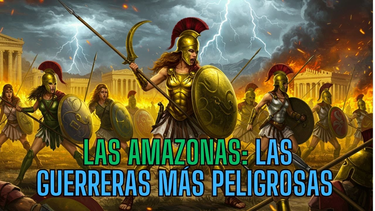 Las Amazonas: Las Guerreras Más Peligrosas de la Mitología Griega - YouTube