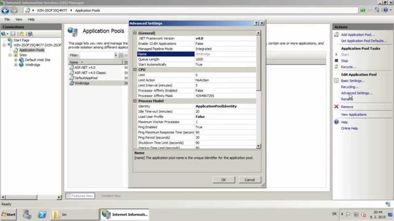 WinRM - How to install a bridge service inside IIS - YouTube