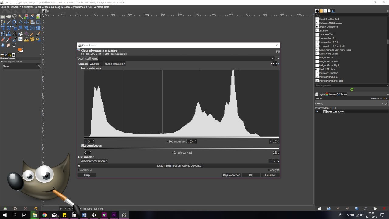 HOW to BALANCE HIGHLIGHTS and SHADOWS in GIMP - YouTube