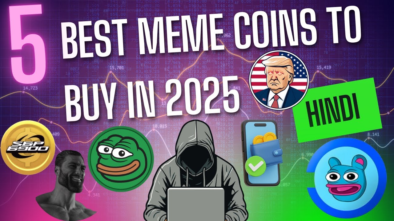 5 Best Meme Coins To Buy Now | #memecoin - YouTube