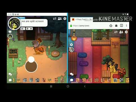 Pony Town Split Screen test [READ DESCRIPTION] - YouTube