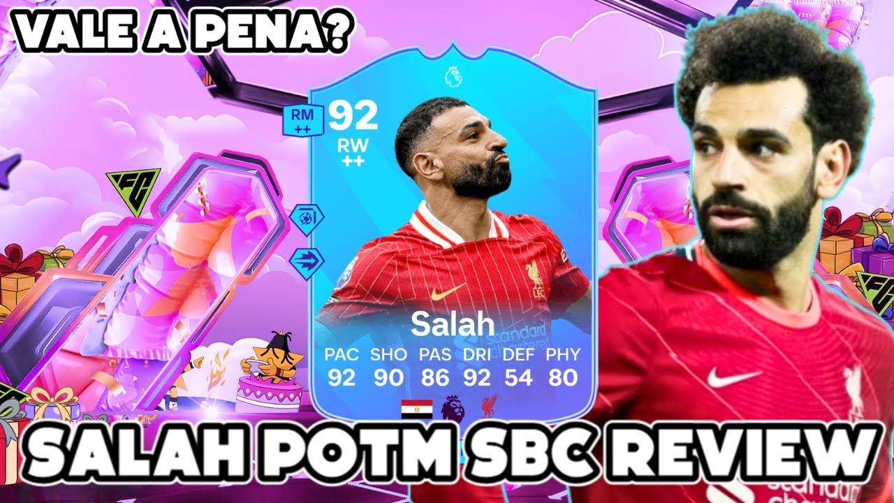 MOHAMED SALAH 92 POTM SBC REVIEW EA FC 25 ULTIMATE TEAM - YouTube