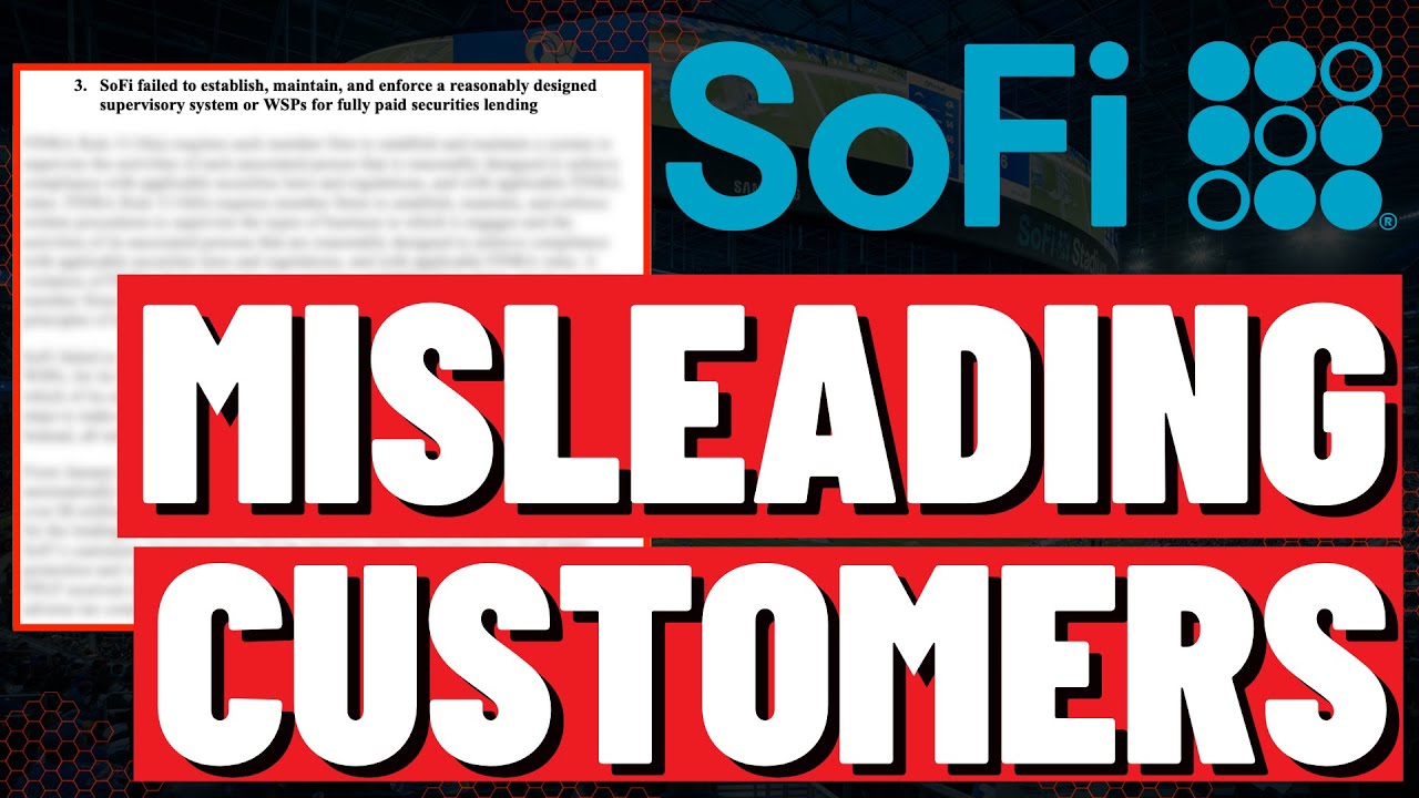 SOFI FINED FOR MISLEADING CUSTOMERS?! - YouTube