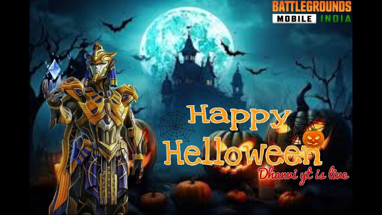 live start chesa BGMI 3.4 halloween Live in Telugu /Dhanvi yt #806 ...