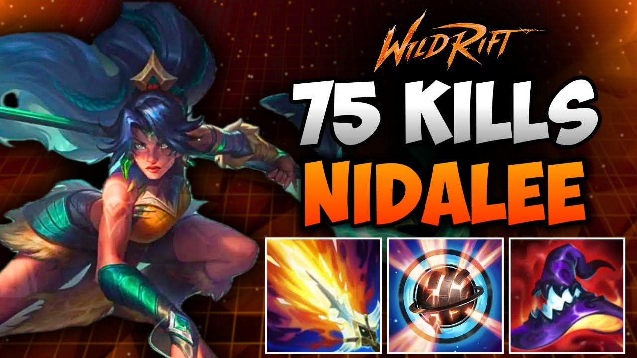 Wild Rift: Getting 75 Kills with Nidalee in 1 hour - YouTube