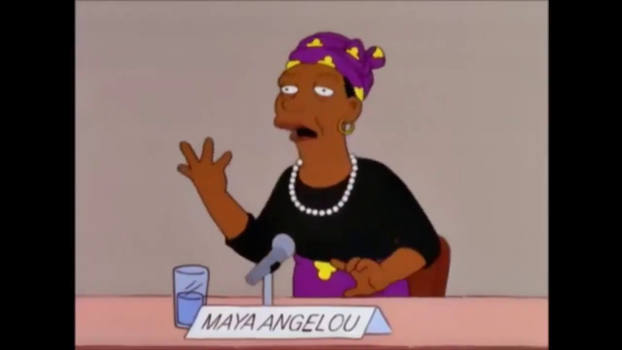 Oh maya eres un tesoro nacional! | Los Simpson - YouTube