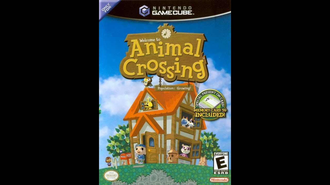 Opening to Animal Crossing 2002 GameCube Game - YouTube