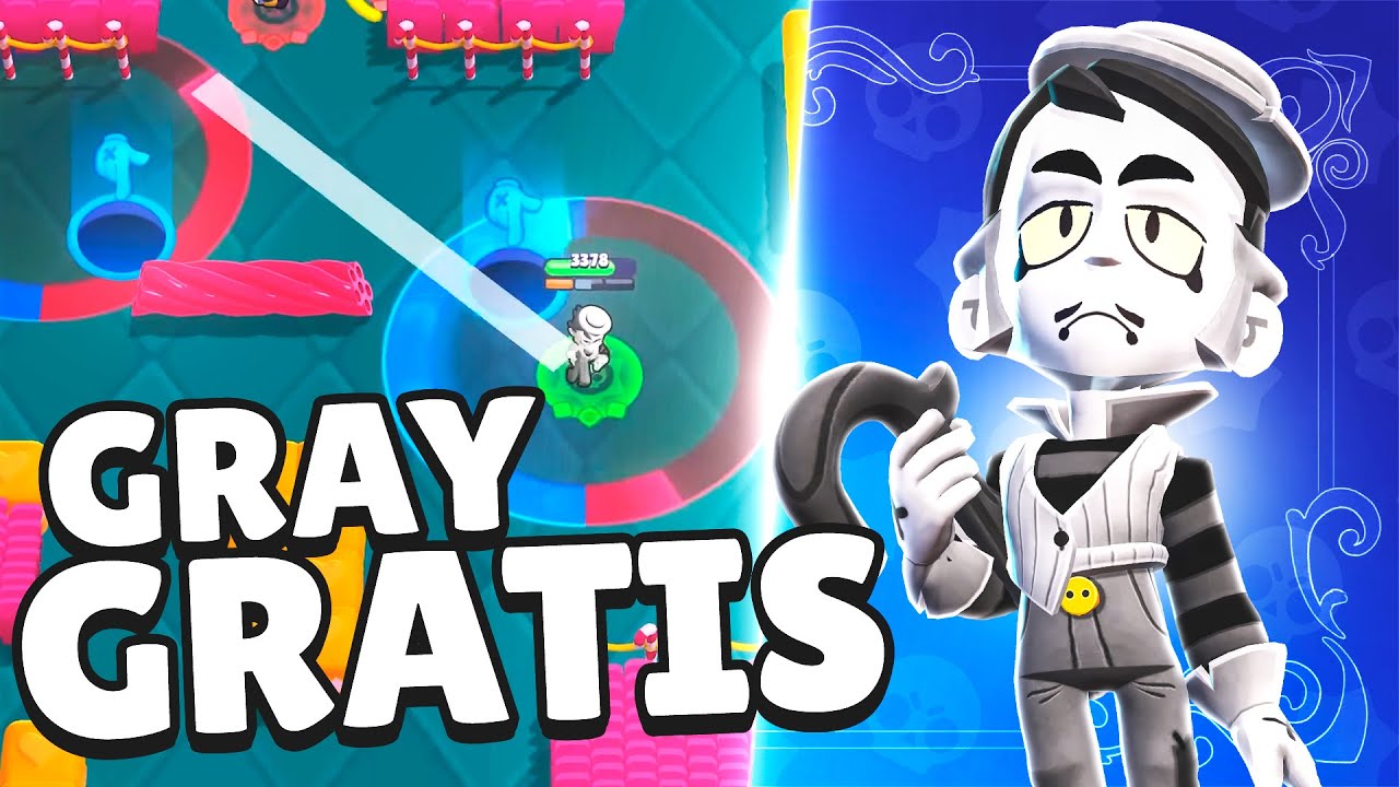 GRAY: Nuevo Brawler GRATIS para todos ☻️ Sneak Peek #2 🤩 Brawl Stars ...