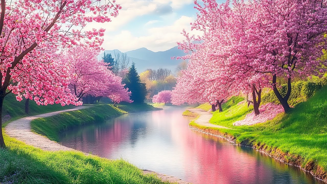 BEAUTIFUL SPRING MARCH 🌸 Relaxes to Relieve Stress, Spring Relaxing ...
