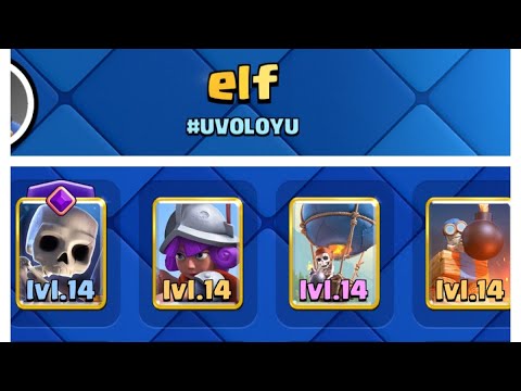 Balloon miner musketeer cycle deck clash royale Elf - YouTube