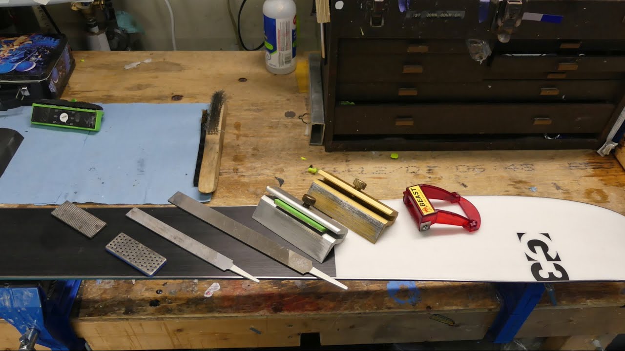 How To Tune Ski Edges – G3 Genuine Guide Gear