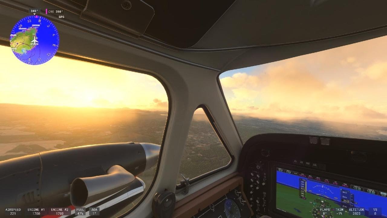 PS5 Microsoft Flight Simulator 2024 Beta Flying around Mauritius at ...
