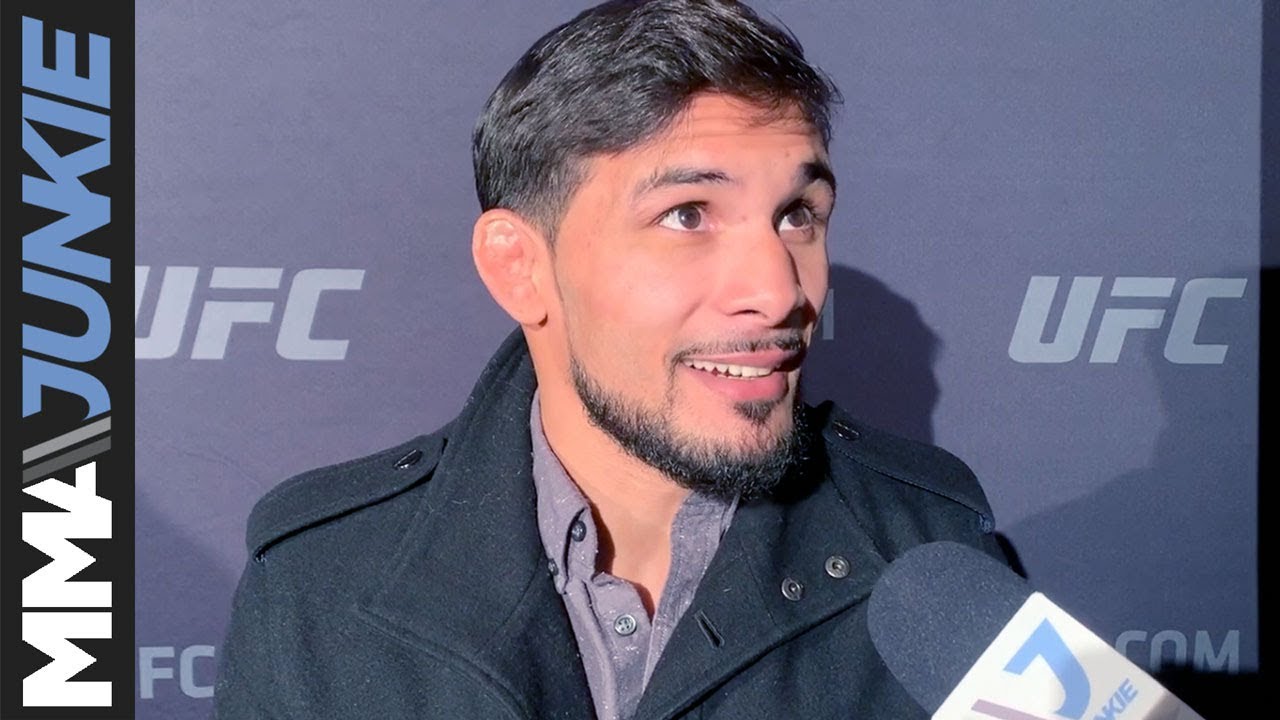 UFC Brooklyn: Dennis Bermudez full media day interview - YouTube