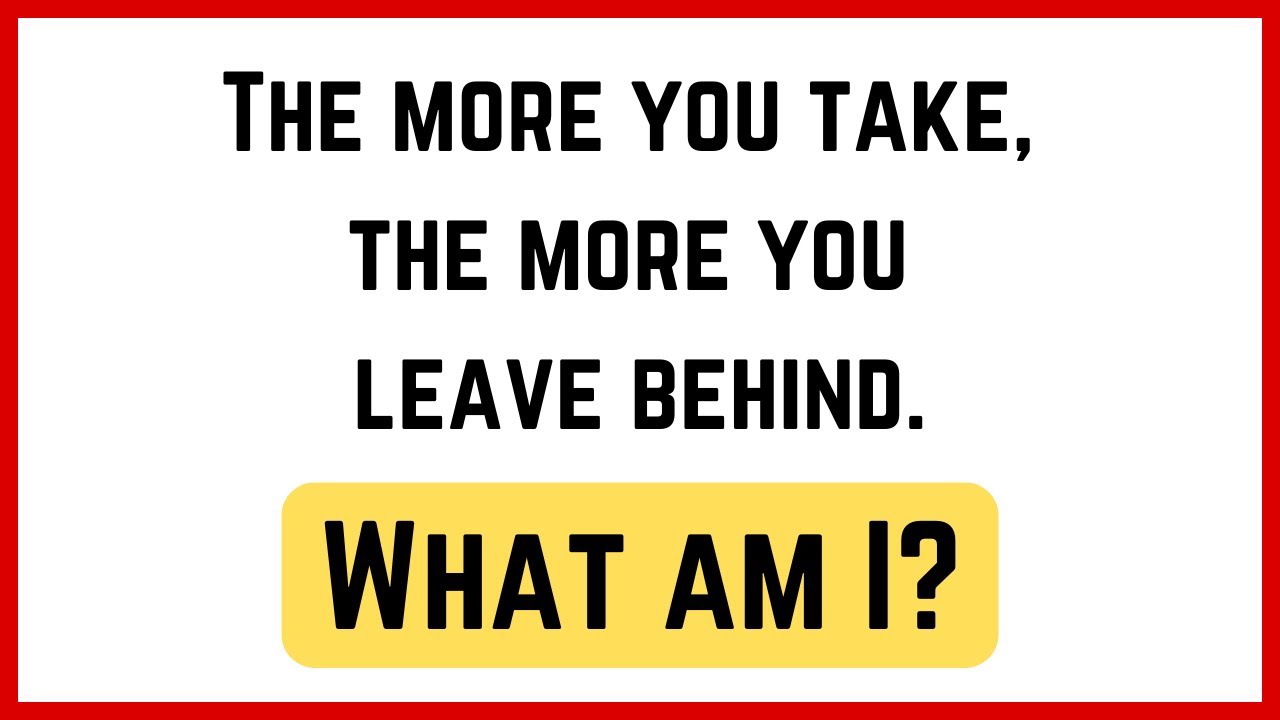 ⚡ 10 Riddles That Will Trick Your Mind ⚡ - YouTube