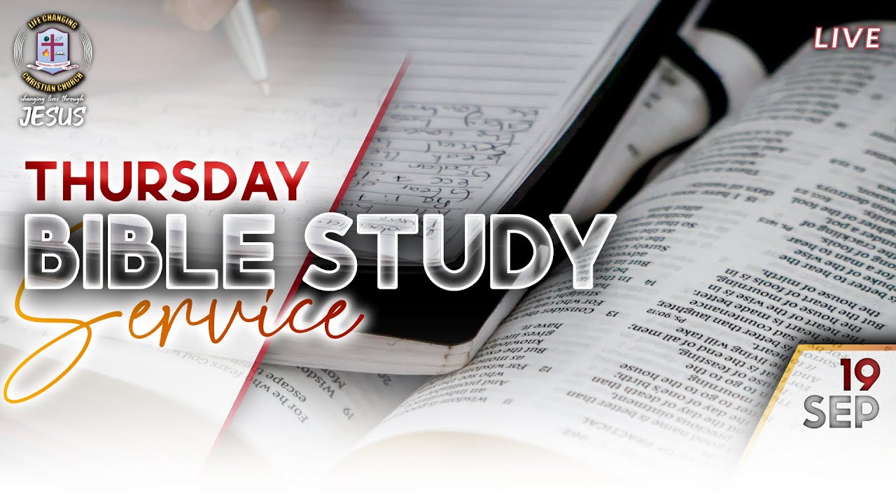 Bible Study Service - 19 September 2024 - YouTube