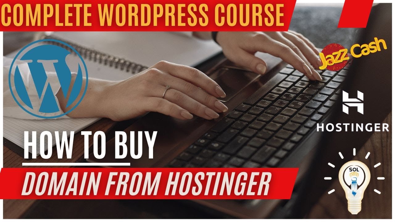 How to Buy a Domain from Hostinger | Complete WordPress Course ...