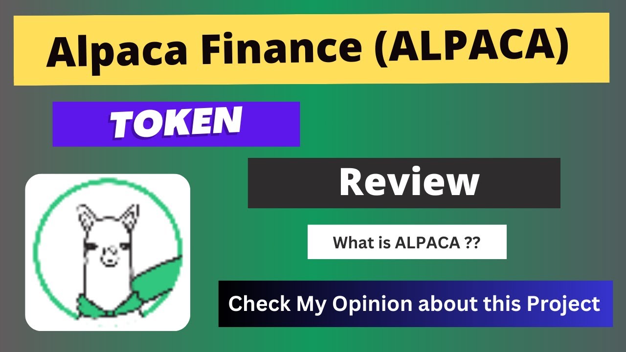 Alpaca finance (ALPACA) Token Reivew || What is ALPACA Coin - YouTube