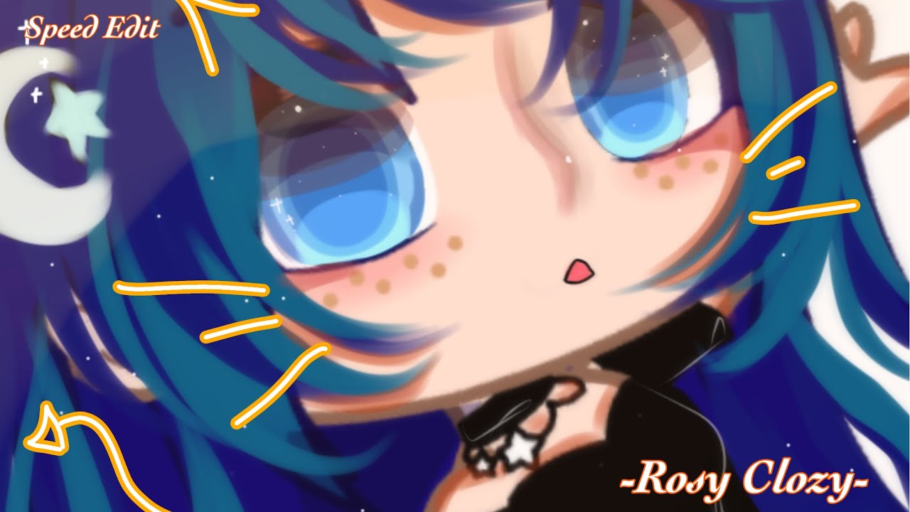 Speed Edit || Gift for Rosy Clozy || Simple edit || Gacha Club - YouTube