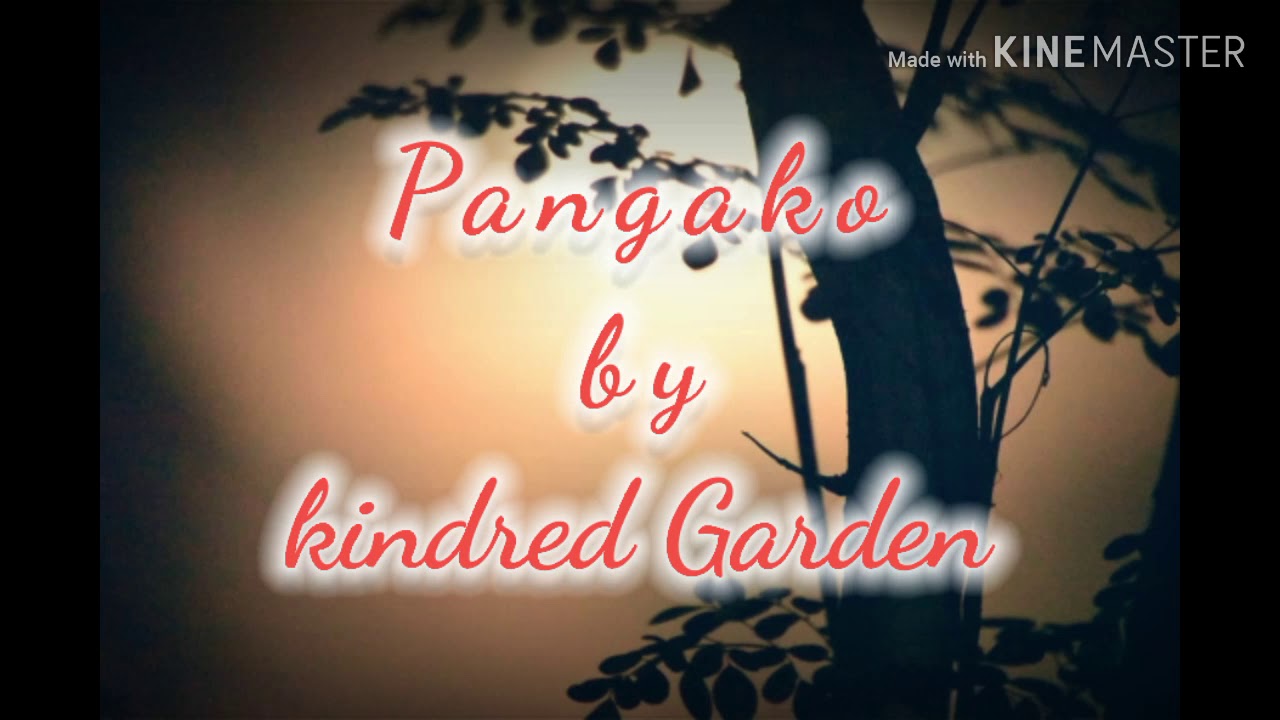 Pangako kindred Garden (lyrics) - YouTube