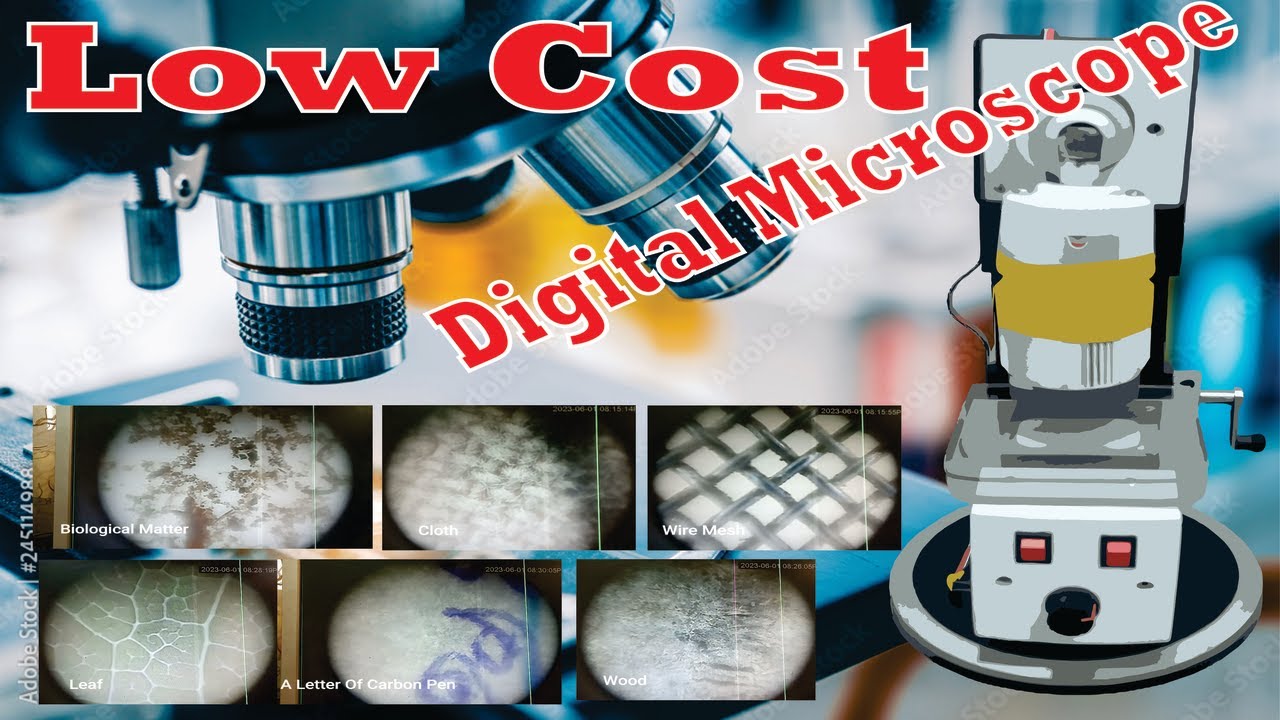 Low Cost Digital Microscope | Digital Microscope #creationheroes # ...