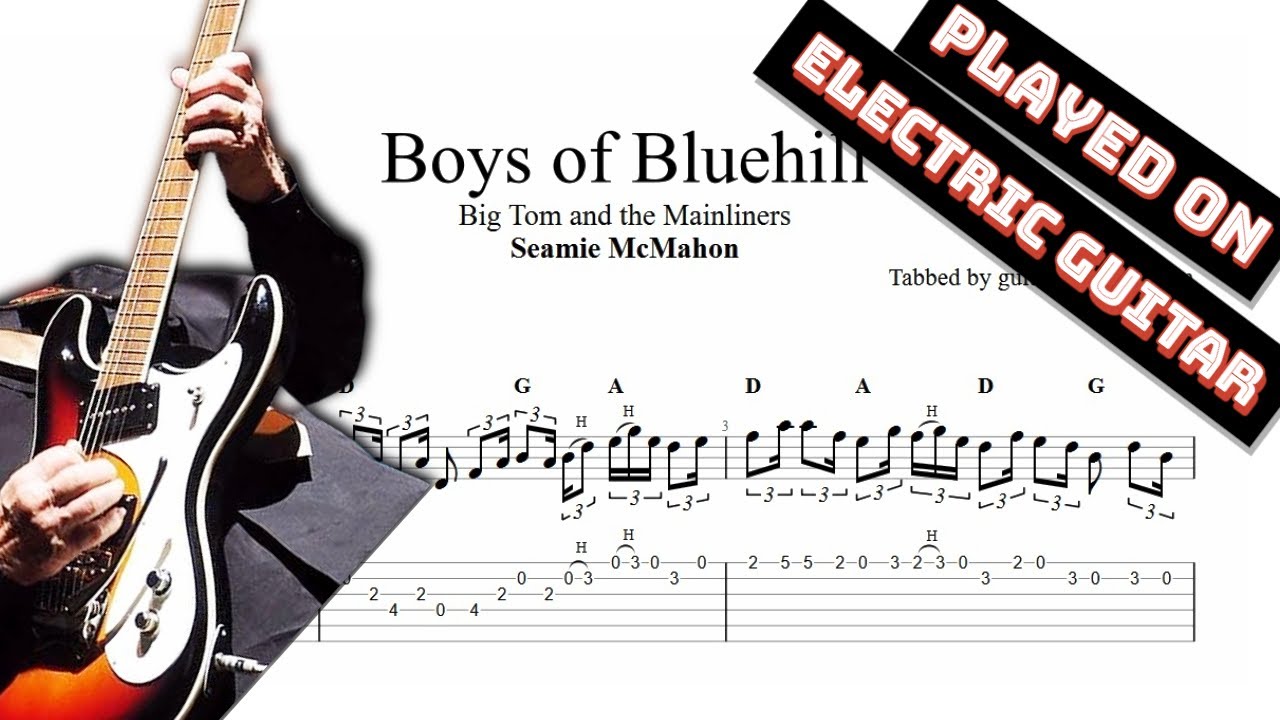 Boys of Bluehill TAB - irish hornpipes (PDF + Guitar Pro) - YouTube Music