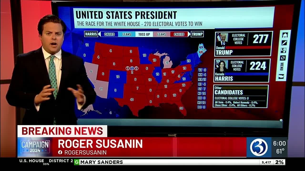 How Trump became the projected winner - YouTube
