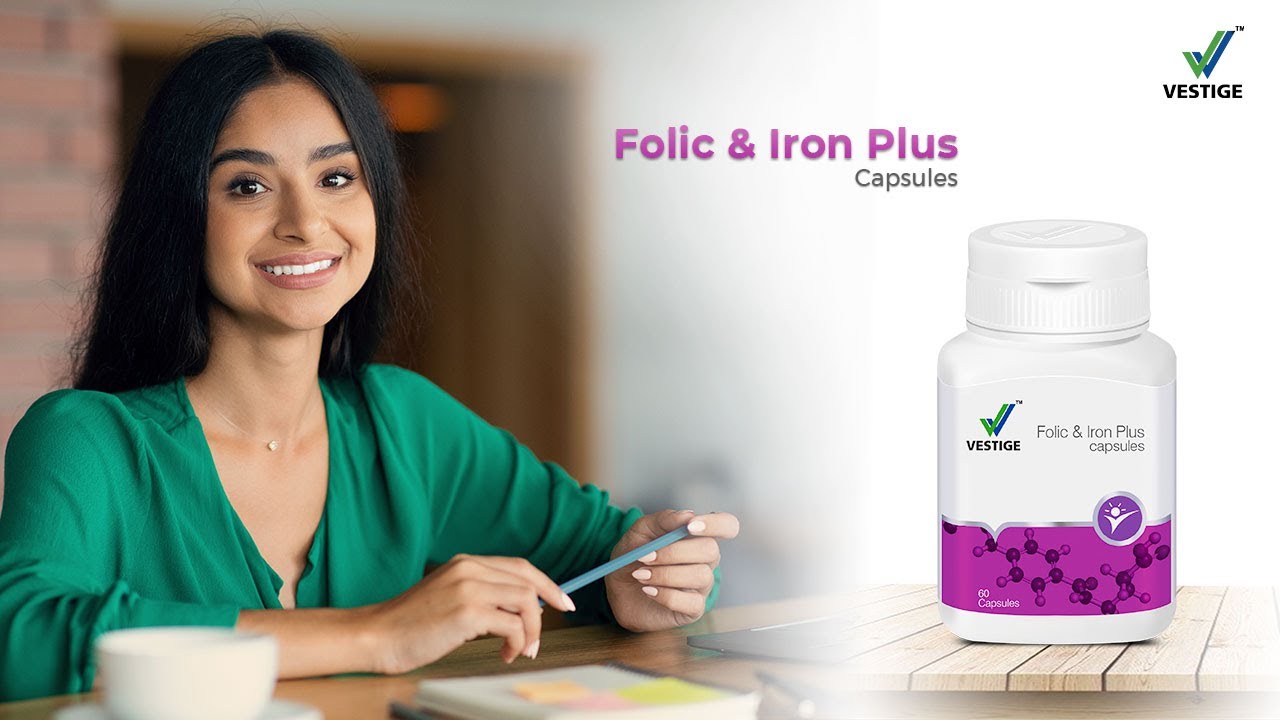 Vestige Folic & Iron Plus Capsules (English) | #shorts - YouTube
