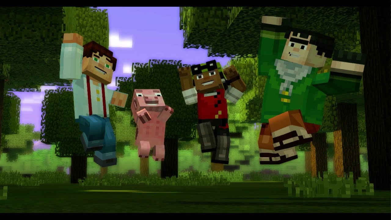 The Story has Begun! Minecraft Story Mode Episode 1 - YouTube