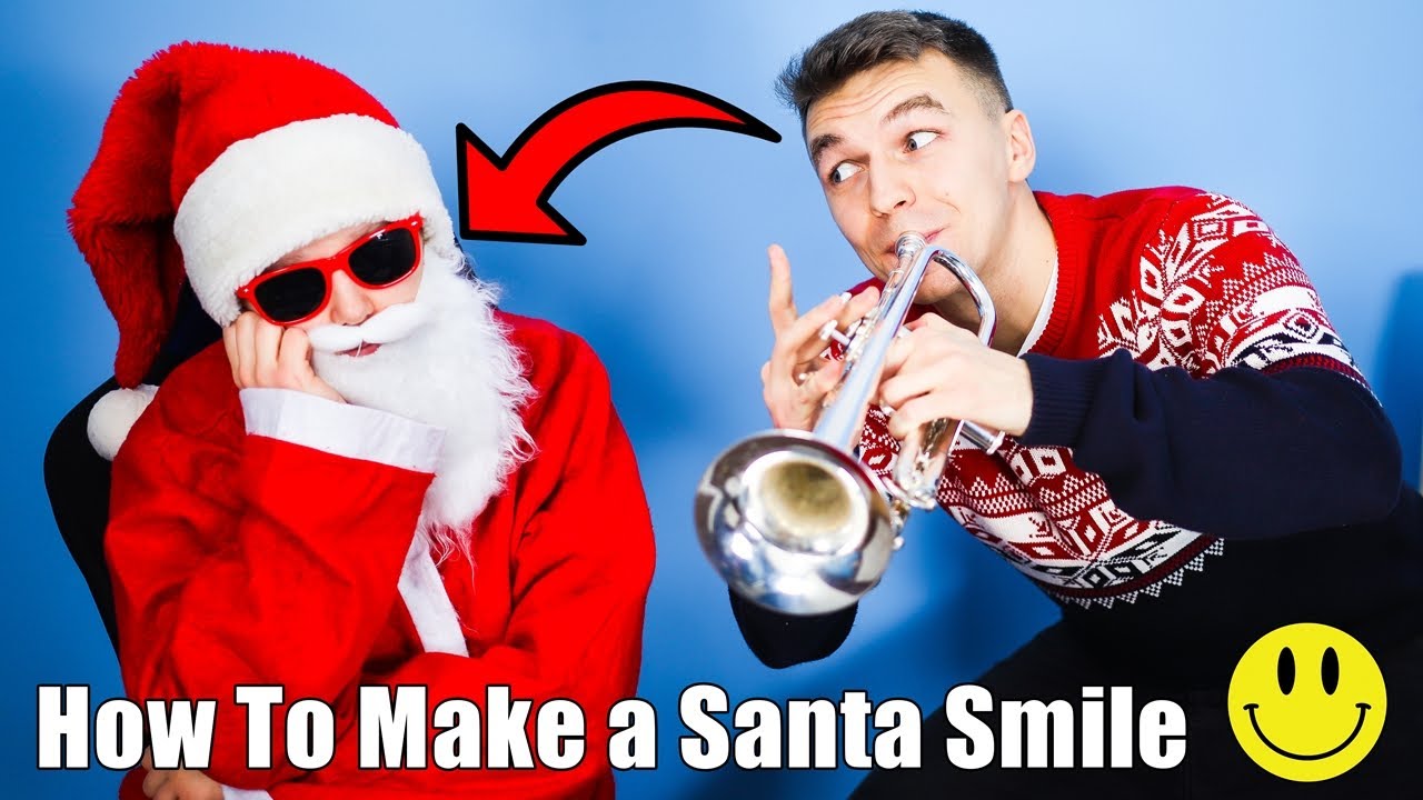 How to Make a Santa Claus Smile - YouTube