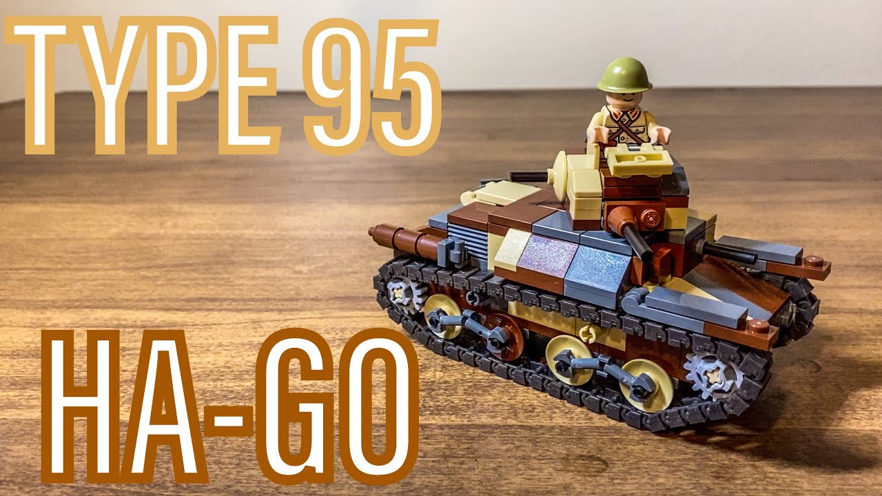 Brickmania Type 95 "Ha-Go" Japanese Light Tank Review - YouTube
