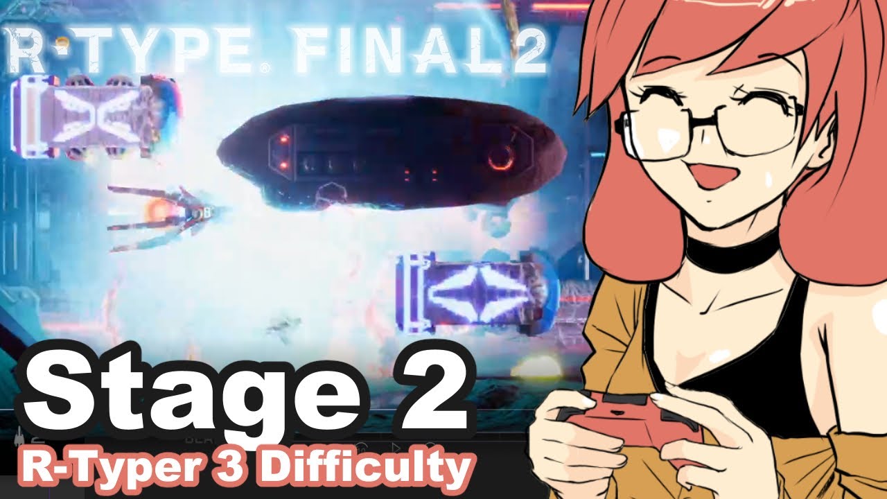 R-Type Final 2 | Stage 2.0 (R-Typer 3 Difficulty) | R-9Leo2 LEO II ...