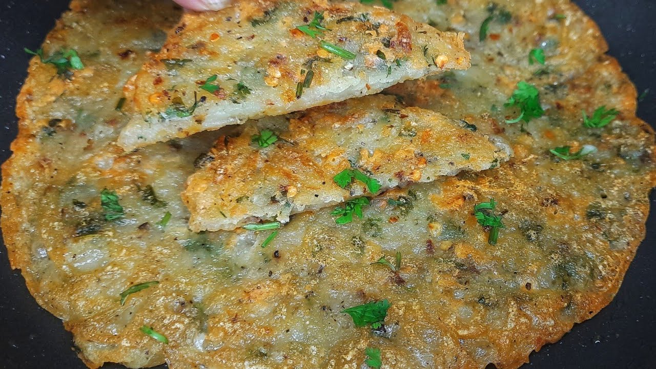 सिर्फ 1कच्चे आलू से बिना तले /तवे पर बनाये नाश्ताPotato Breakfast ...