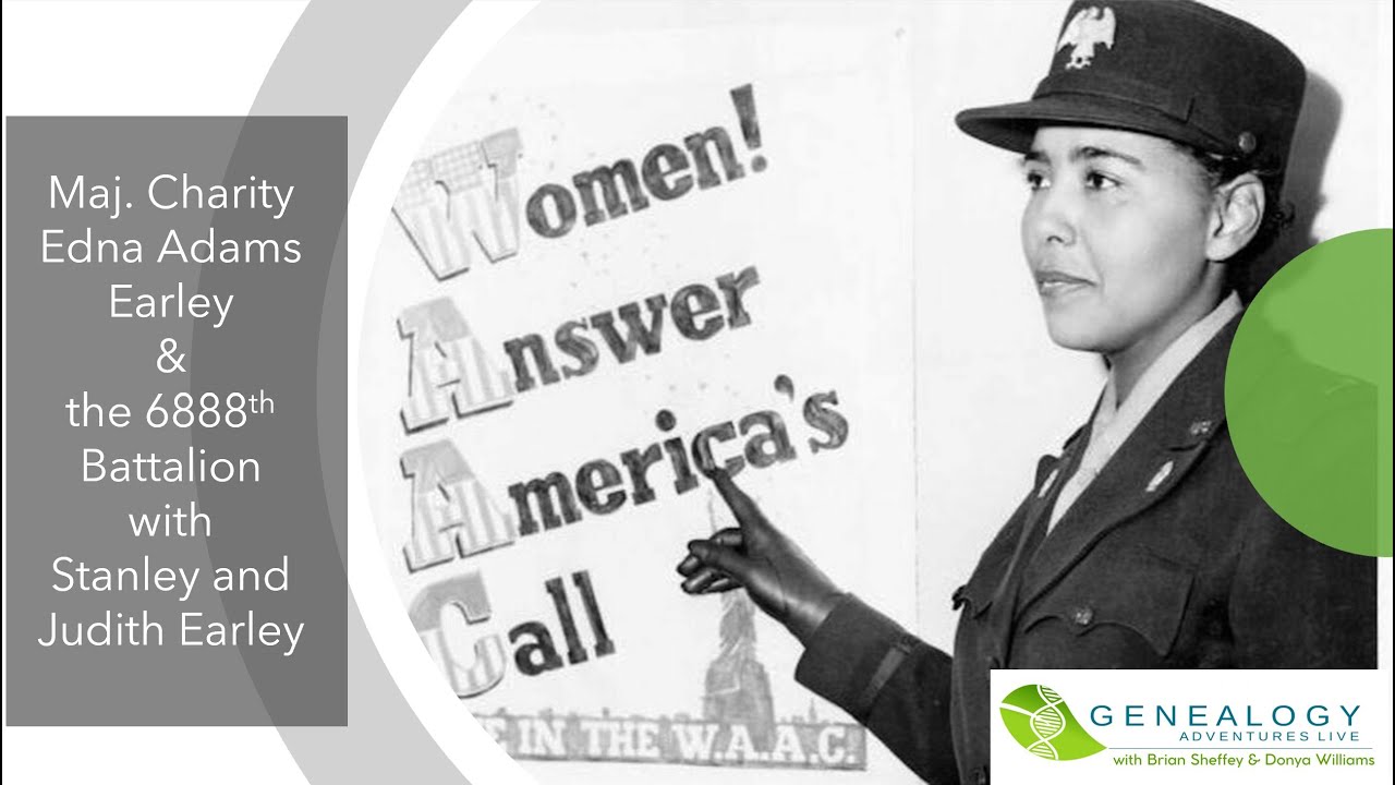 S04 E26: Major Charity Adams Earley and The Women's the 6888th ...