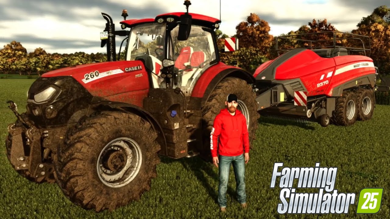FS25 | Raking Alfalfa & Baling Hay 🌾 Realistic Farming Simulator 25 ...