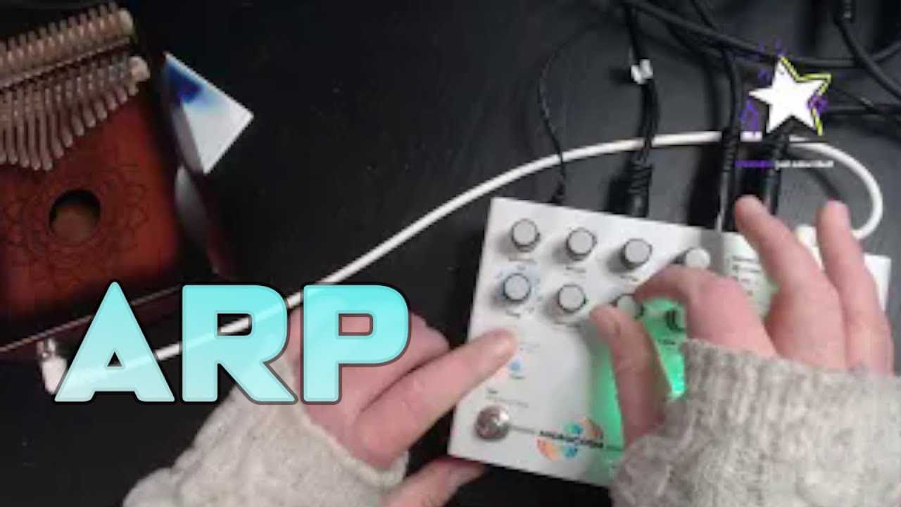 Kalimba + Microcosm: ARP mode - YouTube