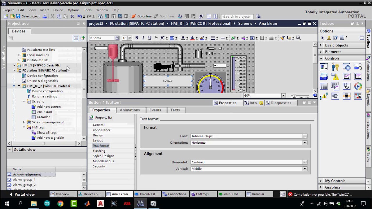 TIA Portal ile SCADA Uygulaması Yaparken Karşılaşılan Bazı Hatalar(SQL ...