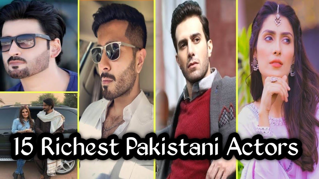 Top 15 Richest Pakistani Actors 2022 | agha Ali | feroz khan | sajal ...