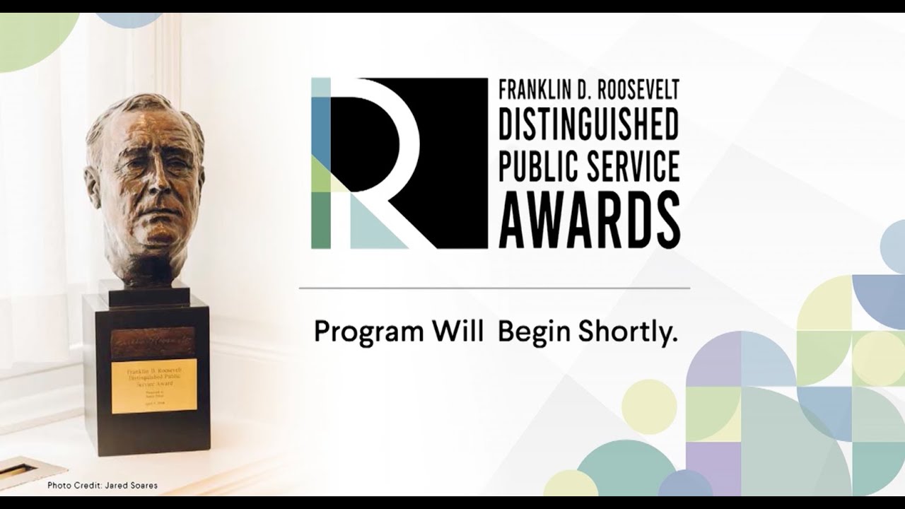 2021 Roosevelt Institute Distinguished Public Service Awards - YouTube