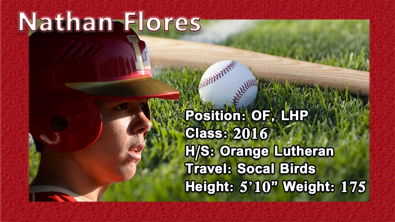 Nathan Flores Hits Grand Slam Vs. Mater Dei 2015 - YouTube
