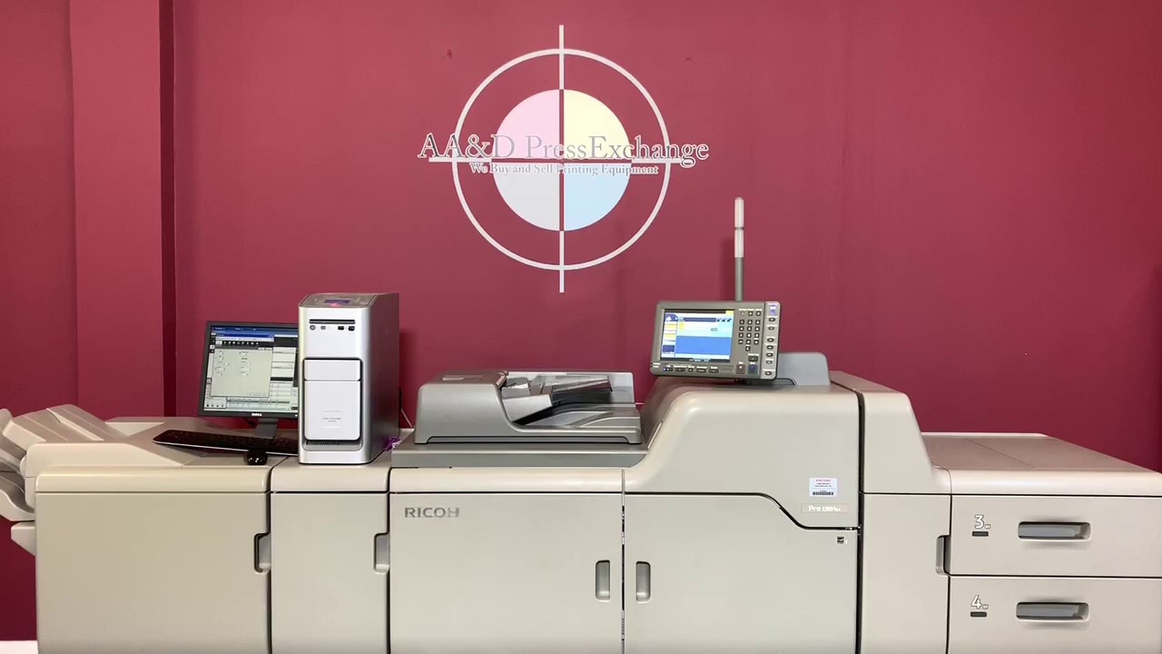 Ricoh Pro C651EX - YouTube