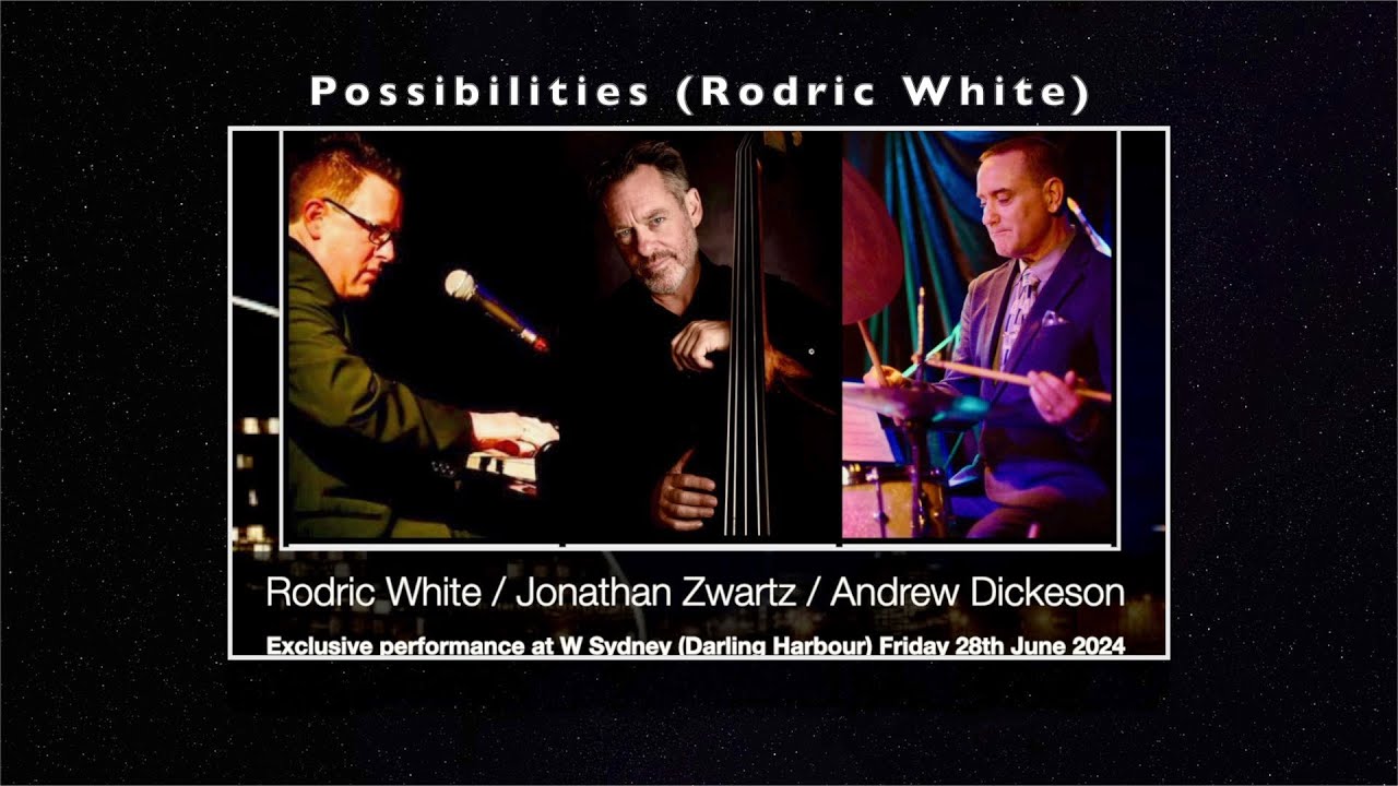 The RODRIC WHITE TRIO perform « RE Person I Knew » (Bill Evans) and ...