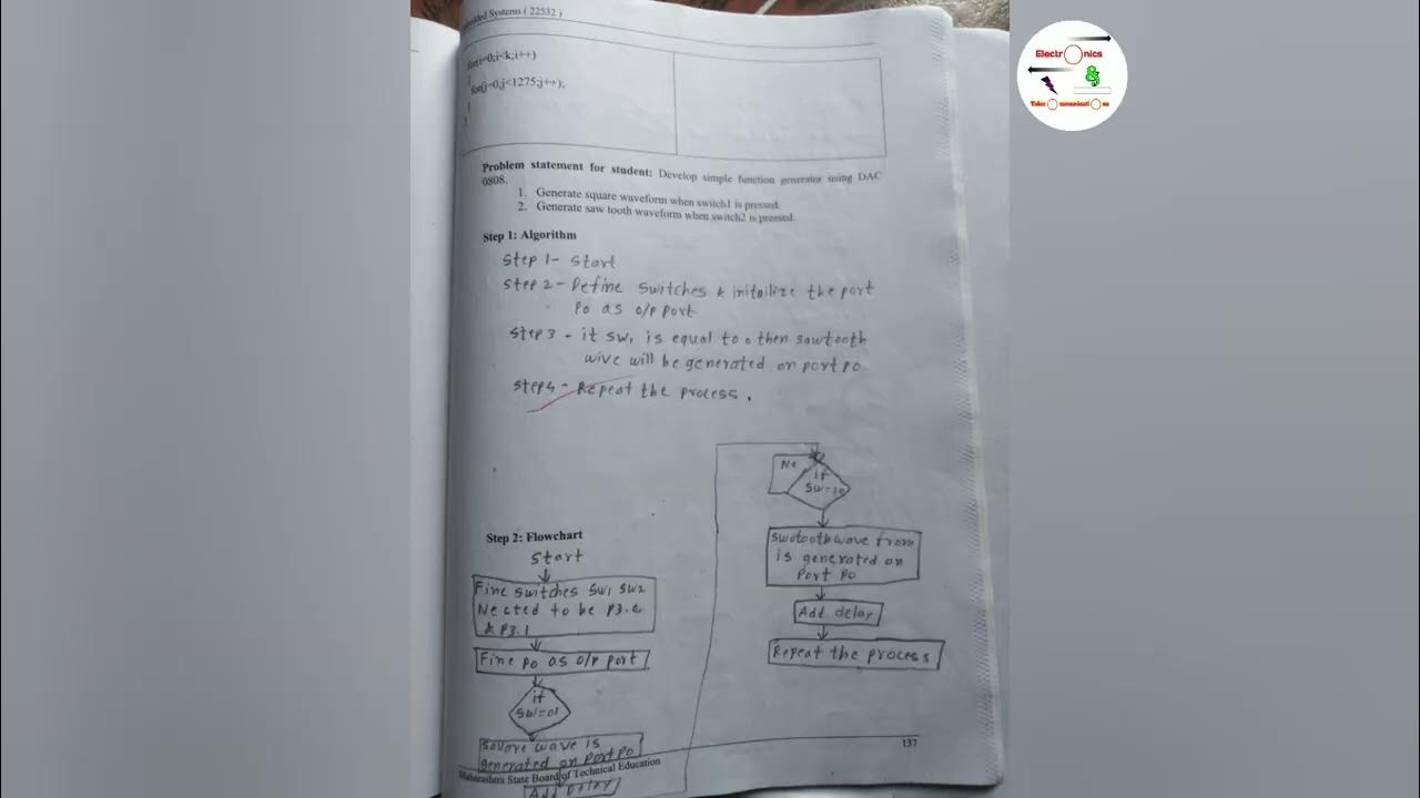 ESY Manual Practical 14 #22532 #electronic #electronicandelecomunication #esy #viral - YouTube