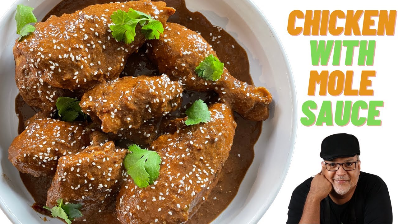 Chicken Mole Easy Recipe - YouTube