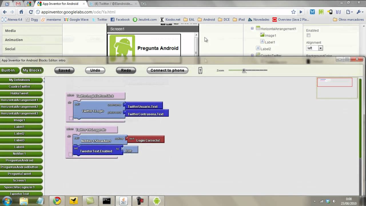 Tutorial AppInventor: Crear una aplicación [Parte2] - YouTube