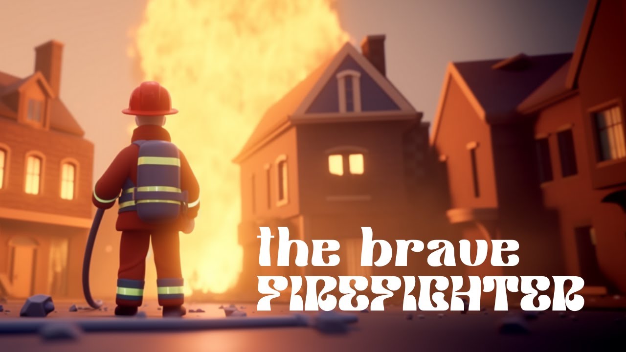 The Brave Firefighter #BedtimeStories #KidsStories #FairyTales # ...