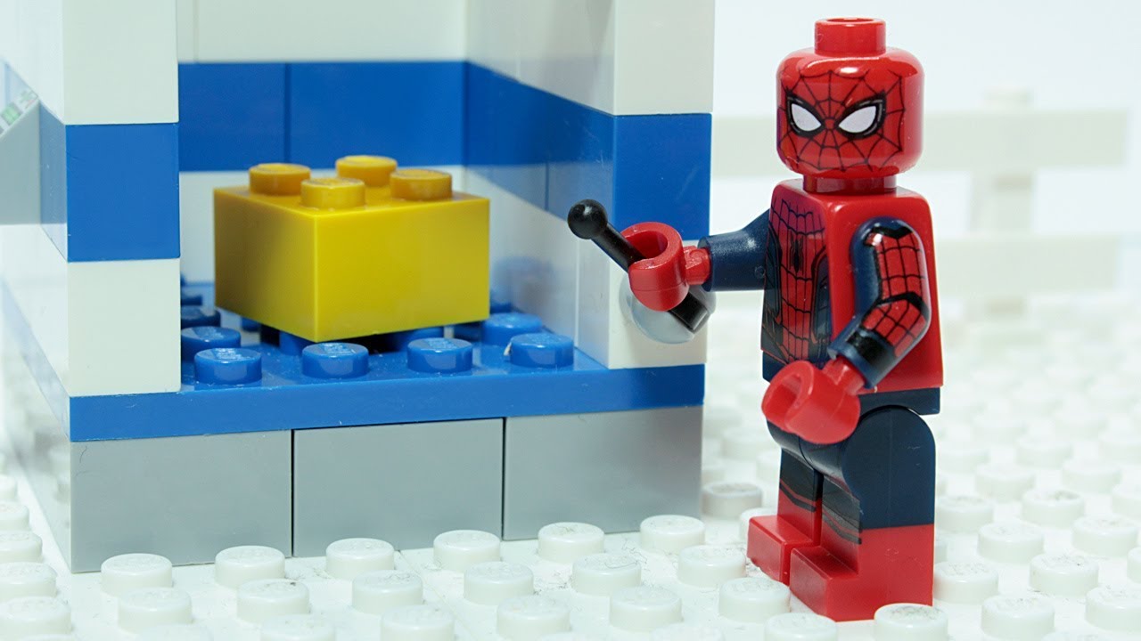 Lego Spider-man Matching Brick Objects Superheroes Funny Animation ...