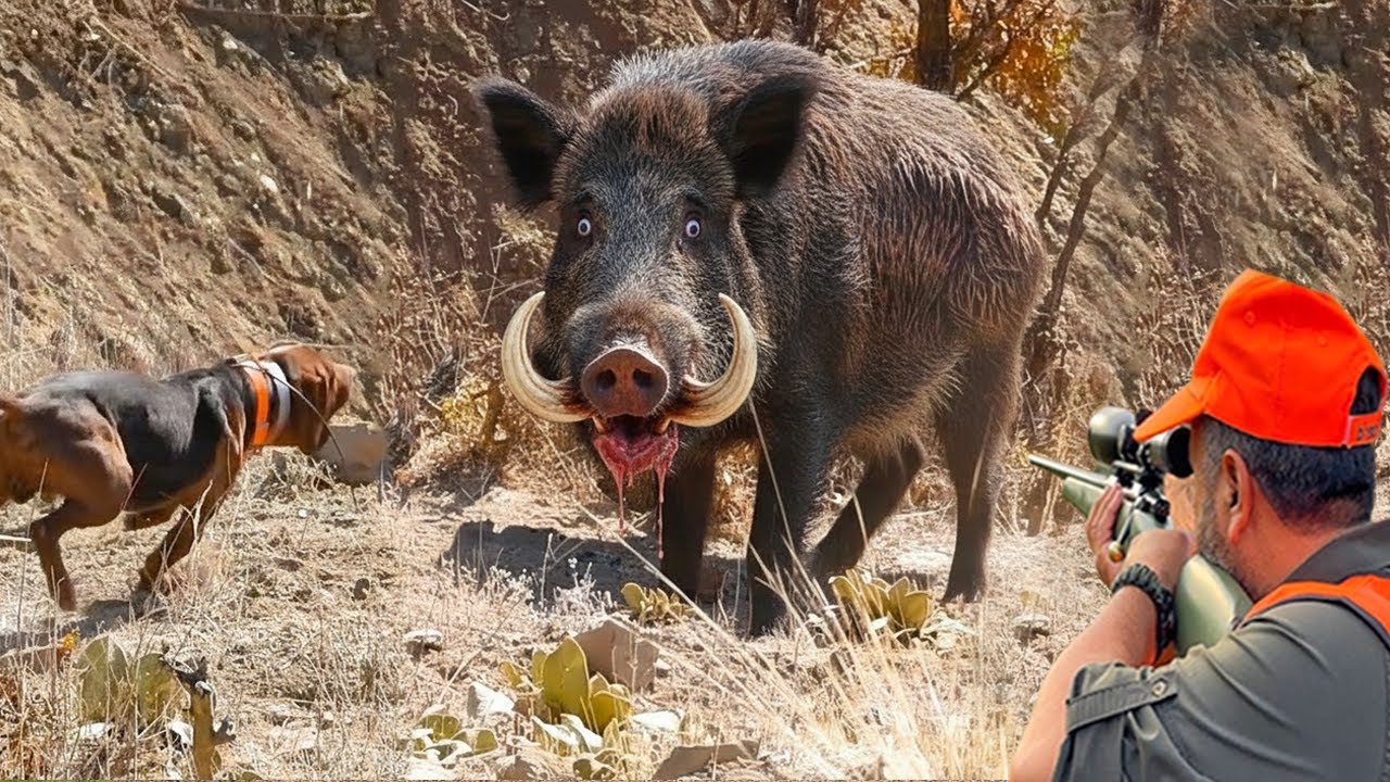Unbelievable! Face Off Monster - Shoot Giant Wild Boar, Texas Farmers ...